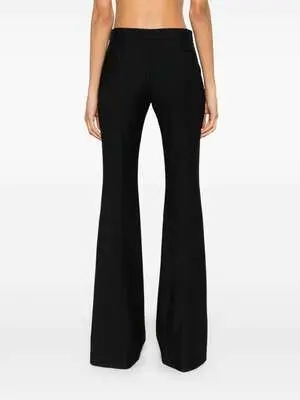 Alexander McQueen Flared Trousers - Black