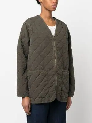 GOLDEN GOOSE Quilted Zip-up Jacket