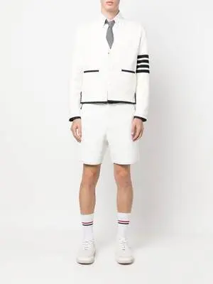 Thom Browne 4-bar Striped Cardigan