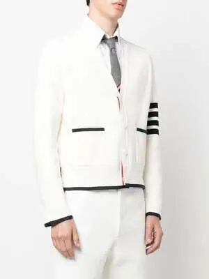 Thom Browne 4-bar Striped Cardigan