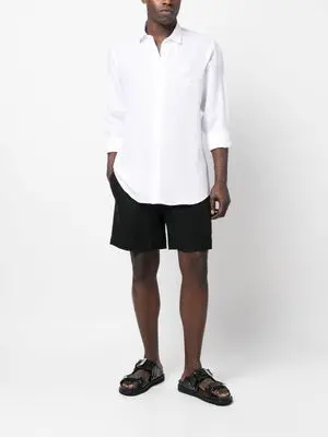 Philipp Plein Long-sleeve Linen Shirt