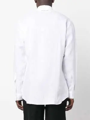 Philipp Plein Long-sleeve Linen Shirt