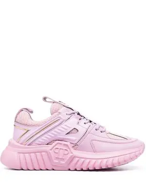 Philipp Plein Hexagon Runner Low-top Sneakers - Purple