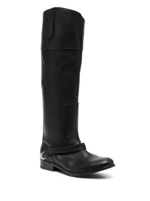 GOLDEN GOOSE Charlie Leather Knee-high Boots