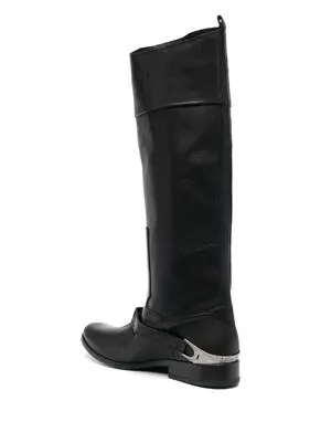 GOLDEN GOOSE Charlie Leather Knee-high Boots