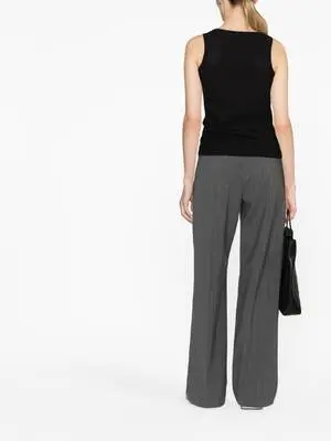 JIL SANDER Logo-print Tank Top - Black