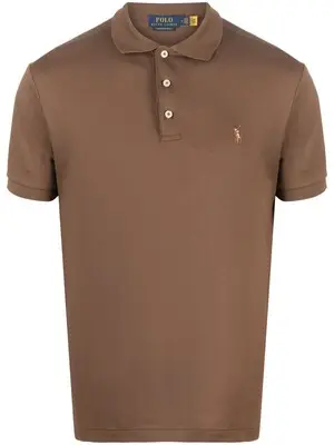 Polo Ralph Lauren Polo Pony Cotton Polo Shirt - Brown