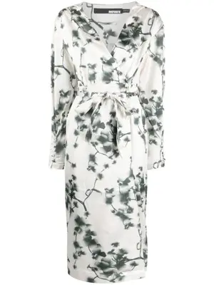 Rotate By Birger Christensen Tie Detailed Day Dresses