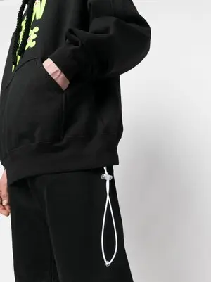 BONSAI Logo-print Cotton Hoodie