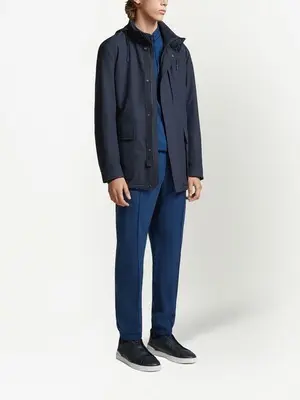 Zegna Wool-blend Padded Jacket
