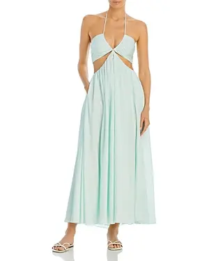 chinese dress ladies Bruna Strapless White Maxi Dress main image 1