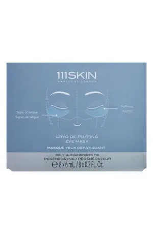 111SKIN Cryo De-puffing 8-piece Eye Mask Box