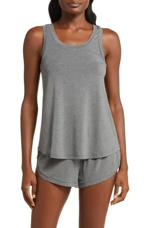 Honeydew Intimates Good Times Short Pajamas Heather Charcoal