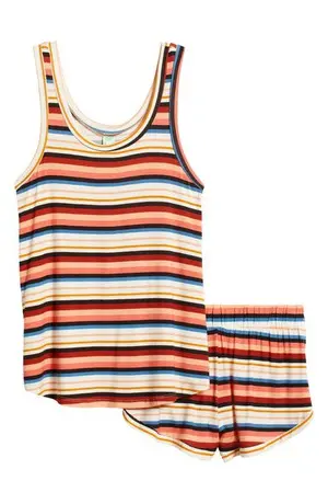 Honeydew Intimates Good Times Short Pajamas Wick Multi Stripe