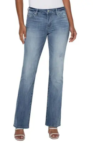 LIVERPOOL Lucy Mid Rise Bootcut Jeans