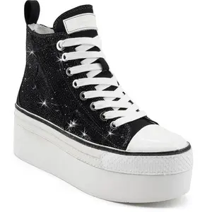 ZIGI Carmensa High-top Platform Sneakers - Black