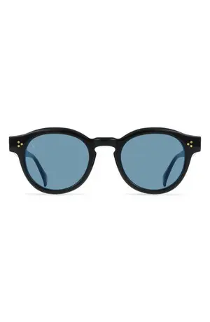 Raen Zelti 49mm Sunglasses - Recycled Black/blue