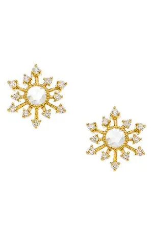Sethi Couture Leena Diamond Stud Earrings