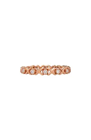Sethi Couture Ayla Diamond Band Ring - 18k Rose Gold