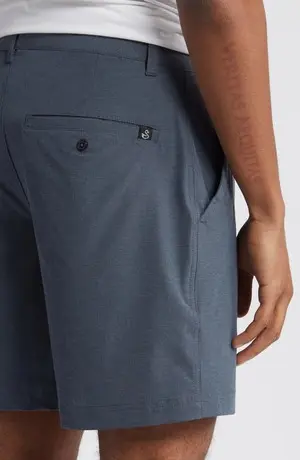 SWANNIES Ethan Flat Front Golf Shorts - Graphite