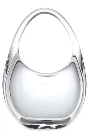 Coperni Mini Swipe Top Handle Bag - Glass Transparent