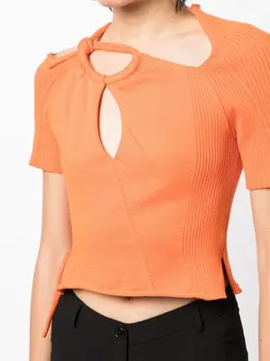 Ottolinger Cut-out Knitted Top