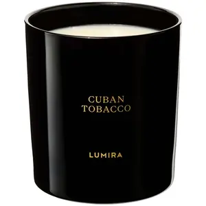LUMIRA Cuban Tobacco Black Candle 10.5 Oz - One-color