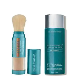 COLORESCIENCE Sunforgettable Face Shield And Brush-on Duoworth $111 - Bronze