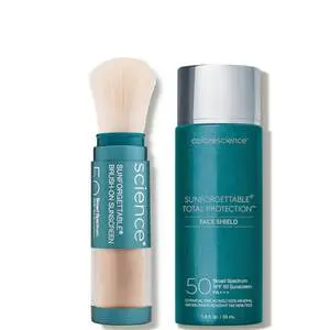 COLORESCIENCE Sunforgettable Face Shield And Brush-on Duoworth $111 - Medium Matte