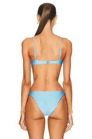 Jade Swim Mia Bikini Top In Blue