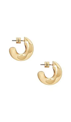Jenny Bird Chunky Doune Hoop Earrings - Gold