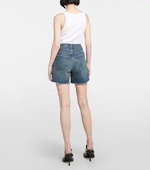 NILI LOTAN Yoann Denim Shorts