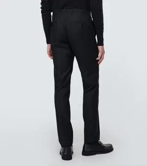 Zegna Single-breasted Virgin Wool Suit - Grey