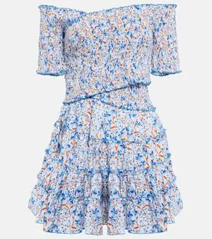Poupette St Barth Soledad Floral Minidress - Multicoloured