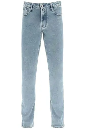 Emporio Armani EMPORIO ARMANI LOW RISE SLIM FIT JEANS - Blue