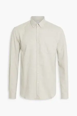 Sunspel Mélange Cottonflannel Shirt