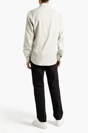 Sunspel Mélange Cottonflannel Shirt