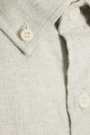 Sunspel Mélange Cottonflannel Shirt