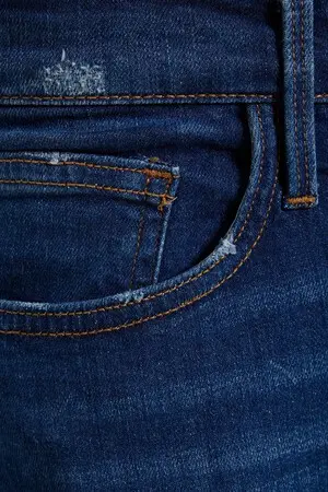 FRAME Jagger Skinny Fit Distressed Jeans