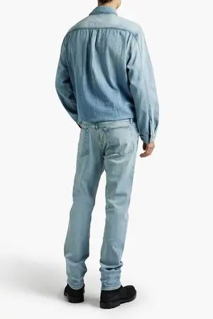 FRAME Distressed Denim Shirt