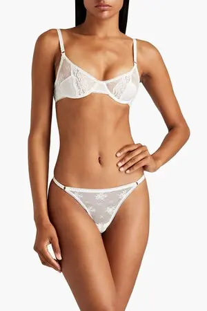 Stella McCartney Lace Lowrise Thong