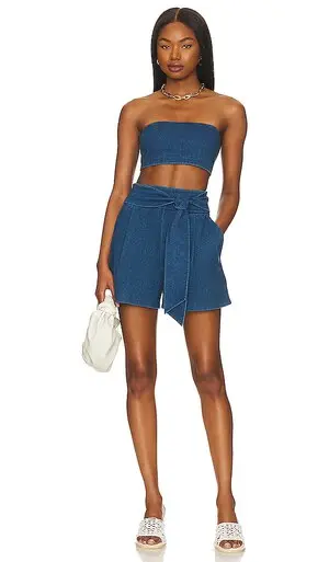 Susana Monaco Stretch Denim Shorts