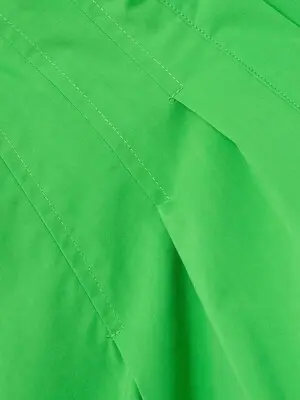 Simkhai Jazz Pleated Cotton-blend Poplin Midi Shirt Dress - Green