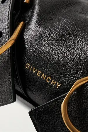 Givenchy Voyou Mini Textured-leather Shoulder Bag