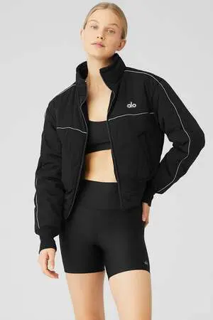 Alo Yoga Drop Top Jacket - Black | Editorialist