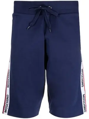 Moschino Logo Tape Lounge Shorts