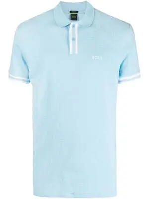 BOSS Dot-print Polo Shirt