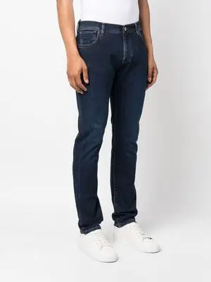 Corneliani Straight-leg Jeans - Blue
