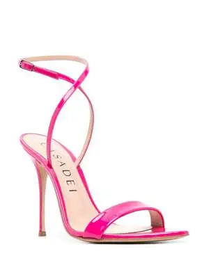 Casadei Scarlet Tiffany 100mm Leather Sandals