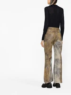 GOLDEN GOOSE Long Sleeve Wool Polo Shirt